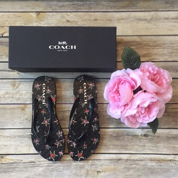 Coach | Shoes | Nib Coach Flip Flops | Poshmark